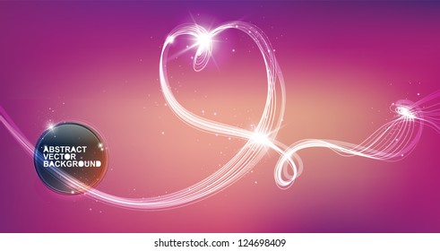 Handwriting Heart Vector Illustration Stock Vector (Royalty Free ...