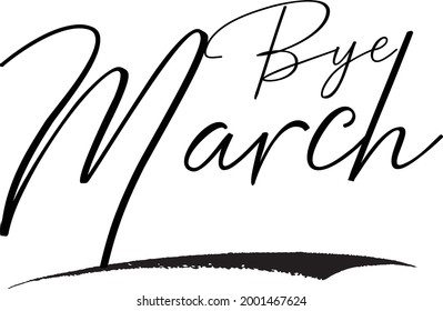 Handwritten Cursive Calligraphy Black Color Text Stock Vector (Royalty ...