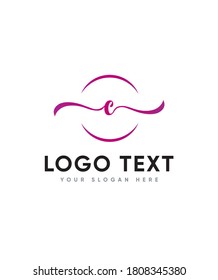 Handwritten Touch Type C Logo Template Stock Vector (Royalty Free ...