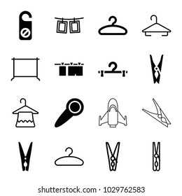 Hang Icons Set 16 Editable Filled Stock Vector (Royalty Free ...
