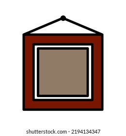 Hanging Frame Vector Illustration Stock Image Stock Vector (Royalty ...