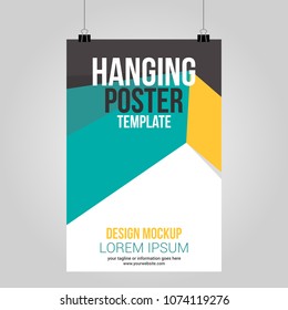 Poster Template Clips Stock Vector (Royalty Free) 757621309