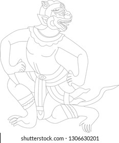 162 Hanuman Khmer Bilder, Stockfotos und Vektorgrafiken | Shutterstock