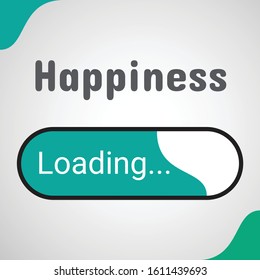 Happiness Loading Icon Vector Illustration Stock Vector (Royalty Free ...