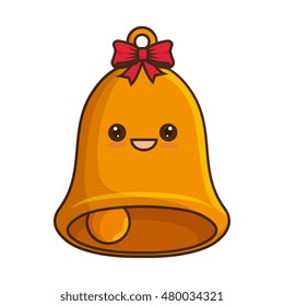 Happy Bell Cartoon Stock Vector (Royalty Free) 480034321 | Shutterstock