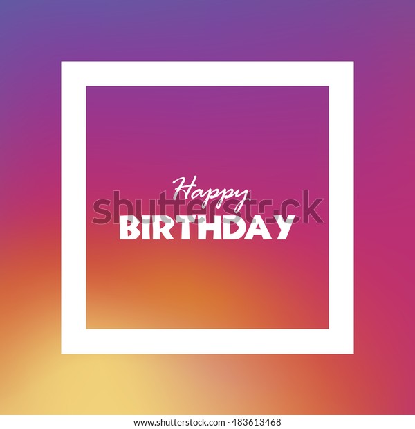 Happy Birthday Vector Clip Art Script: เวกเตอร์สต็อก (ปลอดค่าลิขสิทธิ์ ...