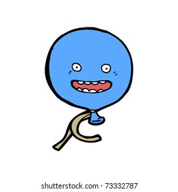 Blue Balloon Cartoon Stock Vector (Royalty Free) 73333984 | Shutterstock