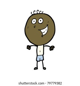 Happy Cartoon Doodle Man Stock Vector (Royalty Free) 79779382 ...