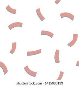 Happy Confetti Pink Shadow Stock Vector (Royalty Free) 1415083133 ...