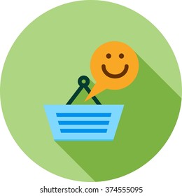 Happy Customer Stock Vector (Royalty Free) 374555095 | Shutterstock