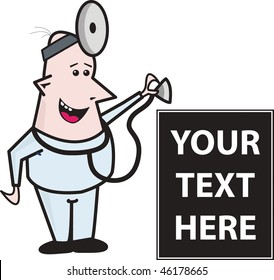 Happy Doctor Stock Vector (Royalty Free) 46178665 | Shutterstock