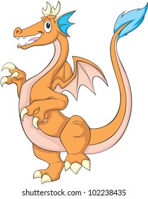 Happy Dragon Cartoon Stock Vector (Royalty Free) 102238435 | Shutterstock