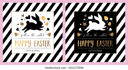 Happy Easter Special Offer Design Vector Stock Vector (Royalty Free ...