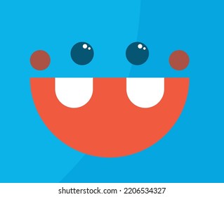 Happy Face Smiley Vector Illustration Stock Vector (Royalty Free ...