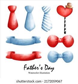 Happy Fathers Day Element Vector Illustration Stock Vector (Royalty ...