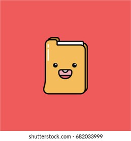 Happy File Icon Stock Vector (Royalty Free) 682033999 | Shutterstock