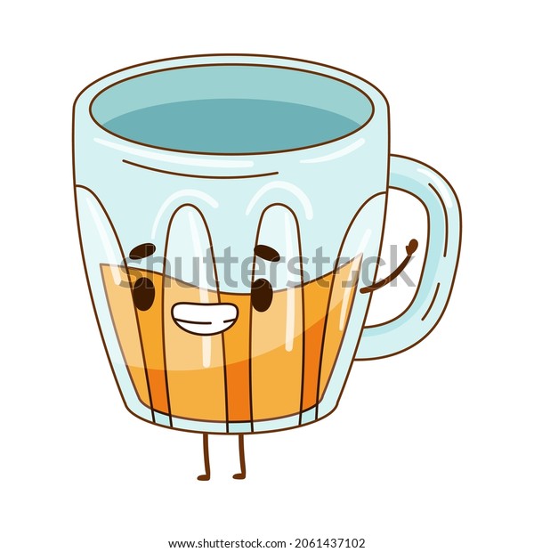 Happy Funny Smiling Beer Mug Cartoon Stock Vector (Royalty Free ...