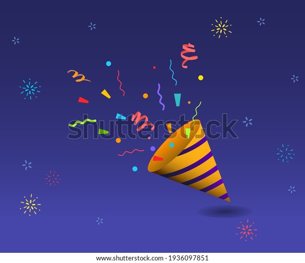 Happy Good Things Happen We Celebrate Stock Vector (Royalty Free ...