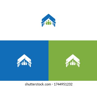 Happy Home Logo Vector Logo Design Stock Vector (Royalty Free ...