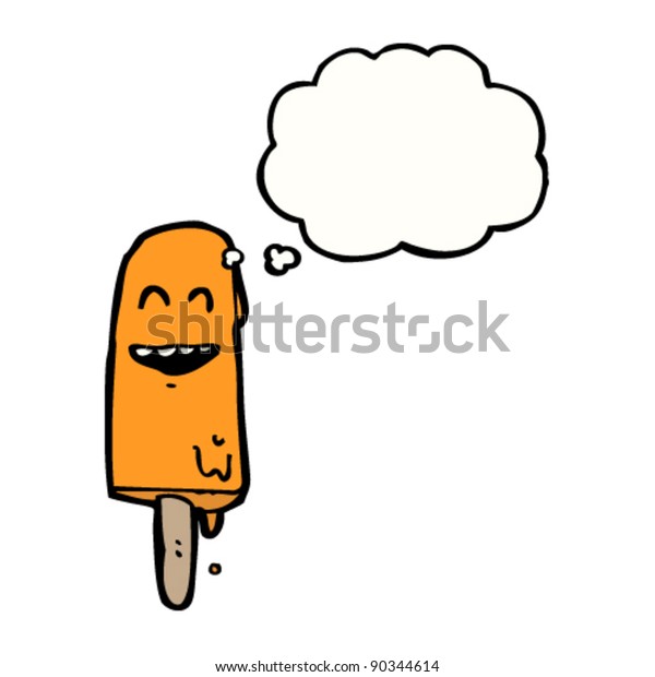 Happy Ice Lolly Cartoon Stock Vector (Royalty Free) 90344614 | Shutterstock