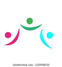 Happy Icon Logo Stock Vector (Royalty Free) 1225958725 | Shutterstock