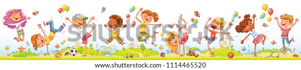 15,359 Kid Hopping Images, Stock Photos & Vectors | Shutterstock