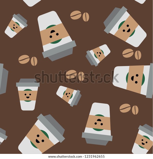 539 Starbucks Pattern Images, Stock Photos & Vectors | Shutterstock
