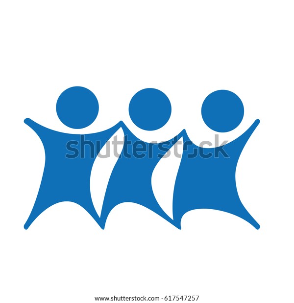 Happy People Icon Stock Vector (Royalty Free) 617547257 | Shutterstock