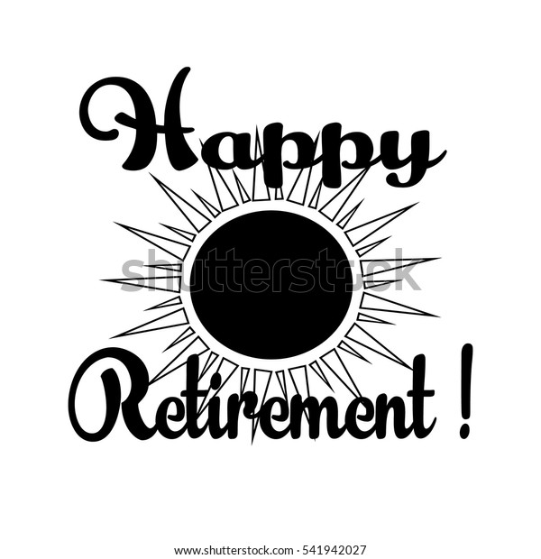 Happy Retirement Stock Vector (Royalty Free) 541942027