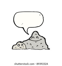 Happy Rocks Cartoon Stock Vector (Royalty Free) 89392324 | Shutterstock