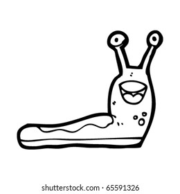 Happy Slug Cartoon Stock Illustration 95892307 | Shutterstock