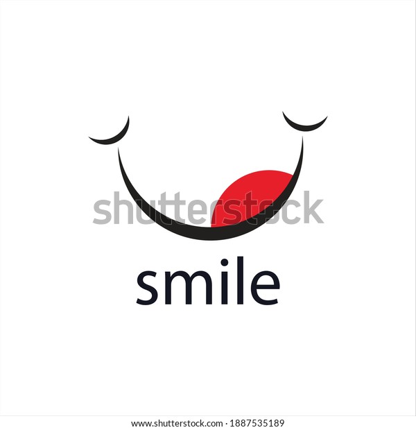 Happy Smile Vector Image Logo Symbol Stock Vector (Royalty Free ...