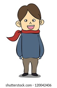 Happy Smiling Man Stock Vector (Royalty Free) 120042406 | Shutterstock