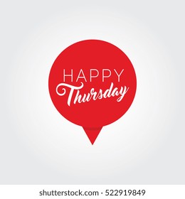 Happy Thursday Stock Vector (Royalty Free) 522919849 | Shutterstock