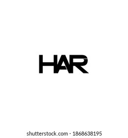 Cah Letter Original Monogram Logo Design Stock Vector (Royalty Free ...