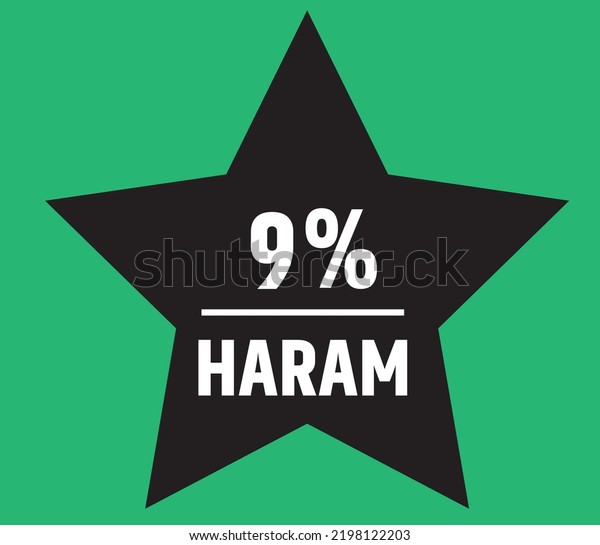 Haram Stamp Sign Vector Isolated On Stock Vector (Royalty Free ...