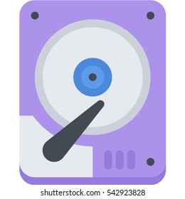 Hard Drive Icon Stock Vector (Royalty Free) 542923828 | Shutterstock