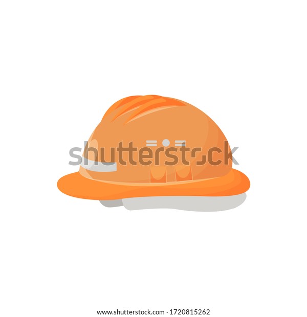 Hardhat Cartoon Vector Illustration Personal Protective Stock Vector ...