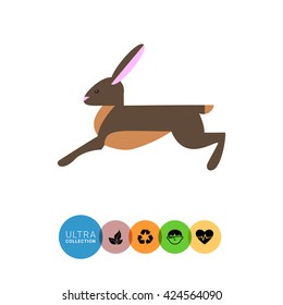 Hare Icon Stock Vector (Royalty Free) 424564090 | Shutterstock