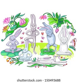 757 Easter bunny exercising Images, Stock Photos & Vectors | Shutterstock