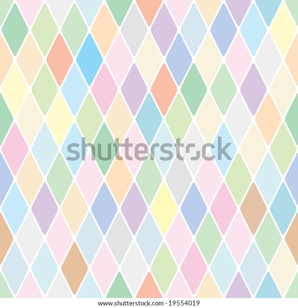 Harlequin Pale Diamond Pattern This Epsfile Stock Vector (Royalty Free ...