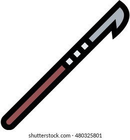 Harpoon Outline Icon Stock Vector (Royalty Free) 480325801 | Shutterstock