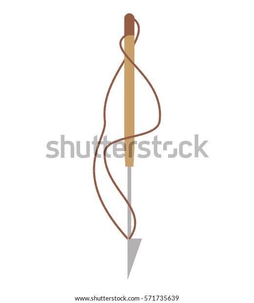 Harpoon Weapon Fishing Tool Vector Illustration Stock Vector (Royalty ...