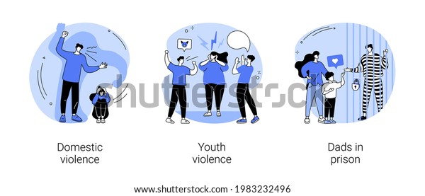Harrasment Abstract Concept Vector Illustrations Stock Vector (Royalty ...