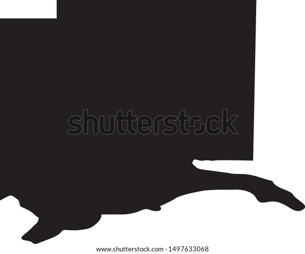 Harrison County Map State Mississippi Stock Vector (Royalty Free ...