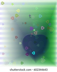 Hart Art Background Stock Vector (Royalty Free) 602344643 | Shutterstock