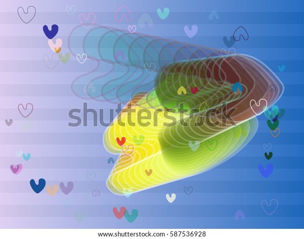 Hart Background Art Stock Vector (Royalty Free) 587536928 | Shutterstock