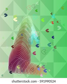 Hart Design Art Stock Vector (Royalty Free) 591990524 | Shutterstock