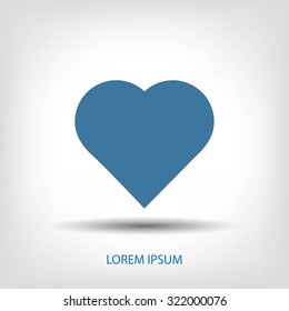 Hart Icon Stock Vector (Royalty Free) 363036578