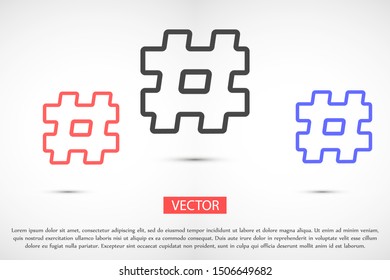 Puzzle Real Estate Modern Fun Playful Stock Vector (Royalty Free ...